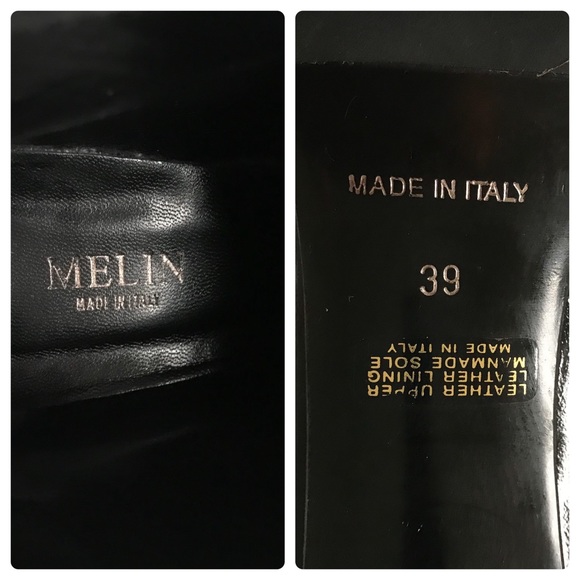 Melin (Shoes) | Shoes | Melin Black Lace Up Leather High Heel Booties ...